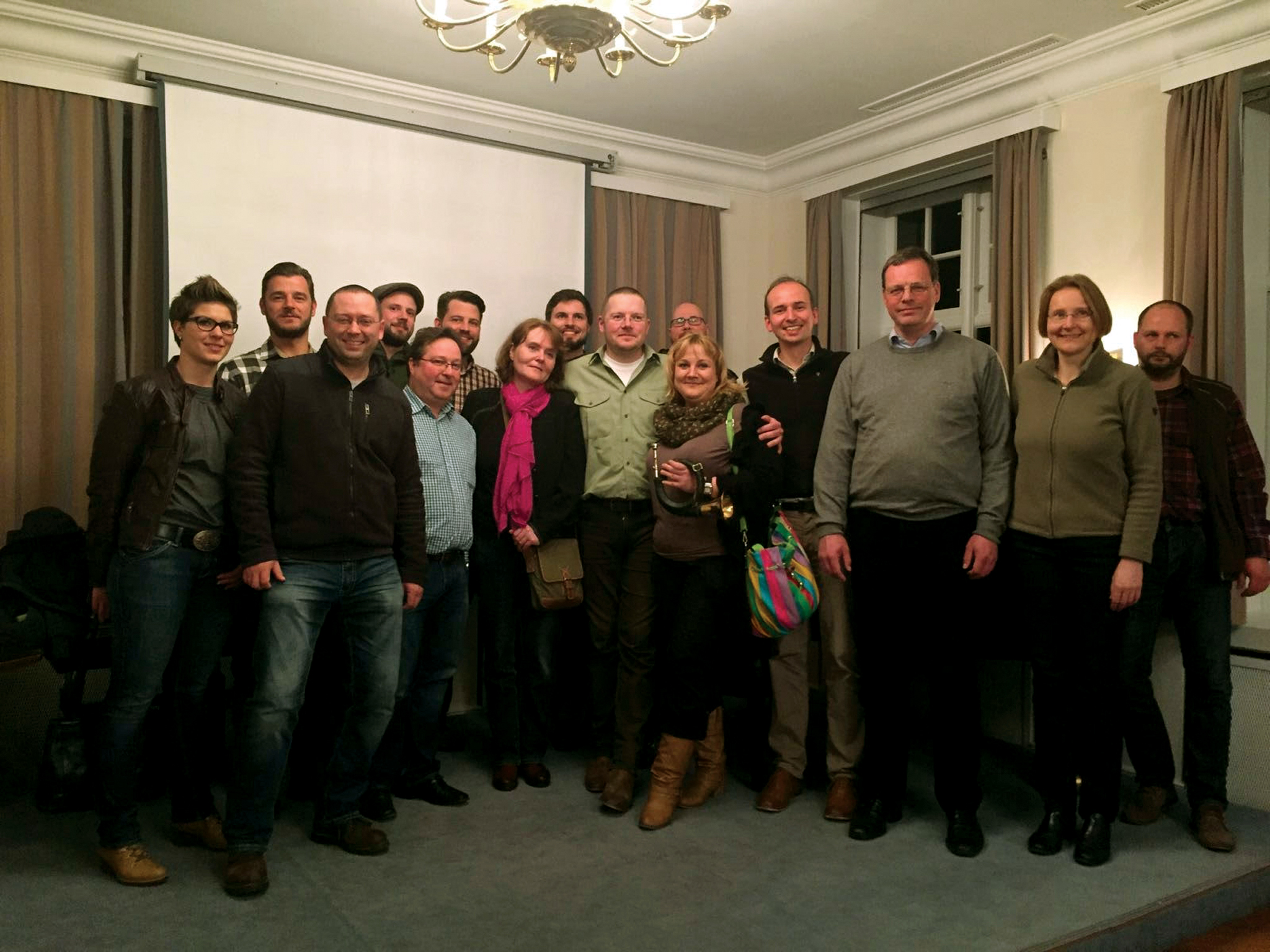 Nachsuchenseminar mit Schweißhundführer Chris Balke 12.04.2016 ...